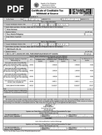 Bir Form 2307 Sample | PDF | Withholding Tax | Corporate Tax