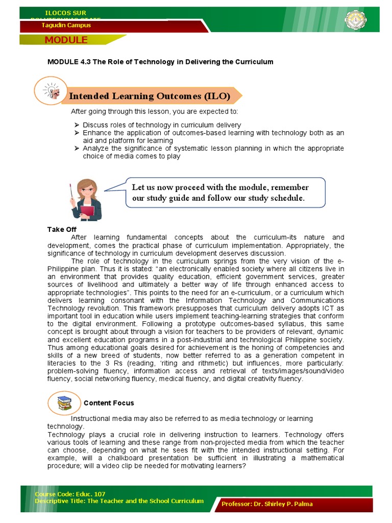 Module 4 Lessons 3,4 | PDF | Curriculum | Teachers