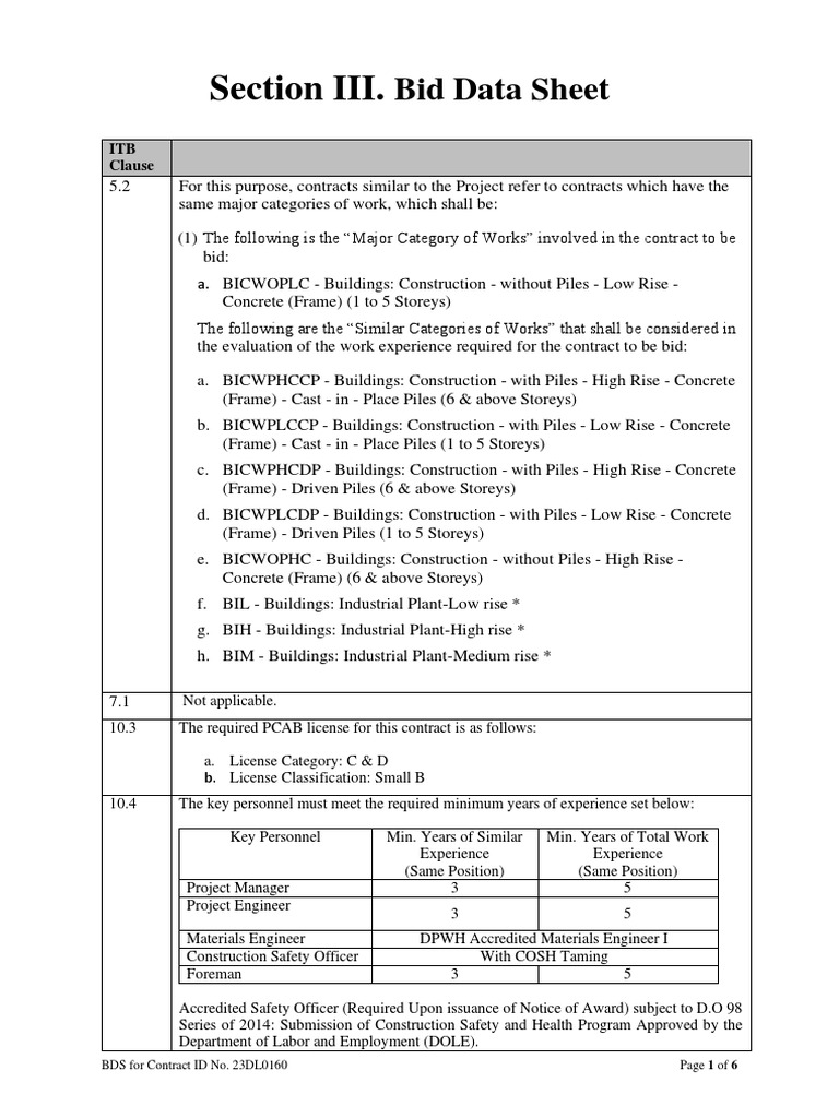 23DL0160 BDS Template | PDF | Zip (File Format) | Computer File