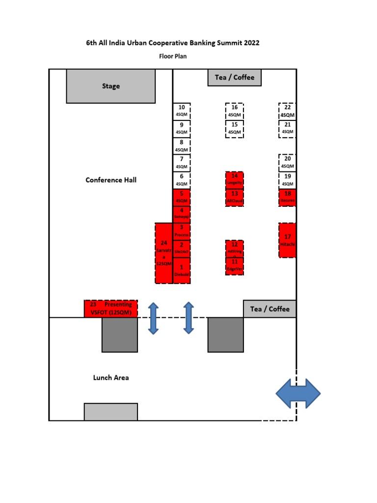 Exhibition Floor Plan Pdf
