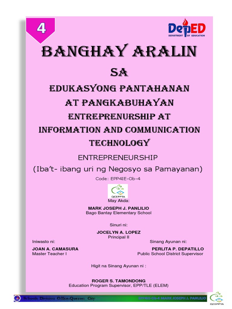 ICT - ENTRE4 W2b | PDF