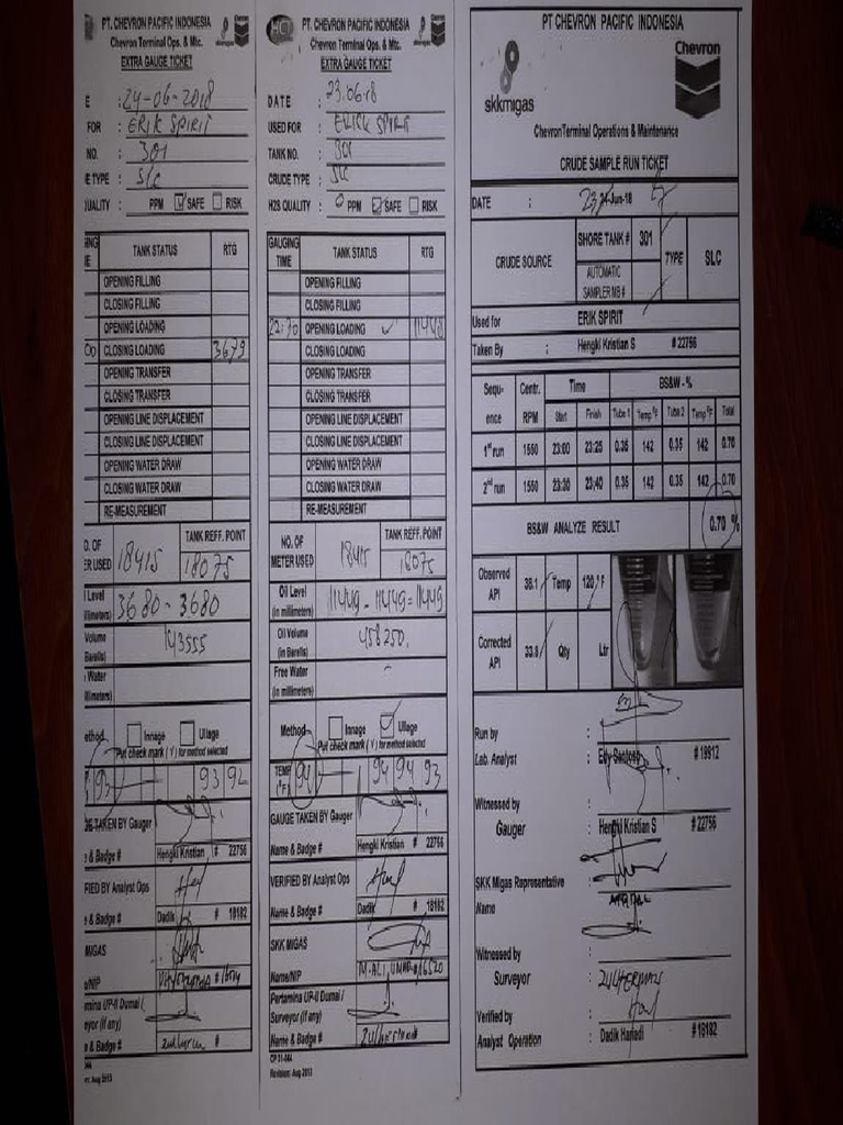 CP-4.1 Tank Ticket - Fa | PDF