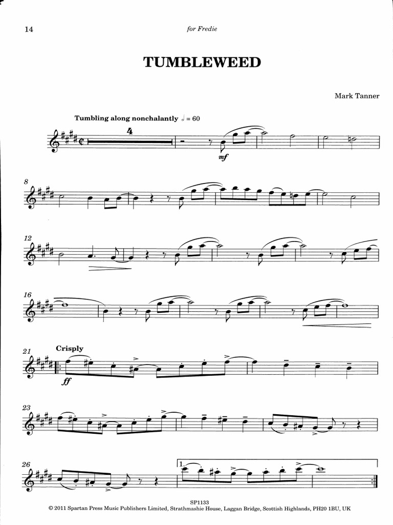 M. Tanner Flute Pastilles Book 2 - Tumbleweed | PDF | Botany ...