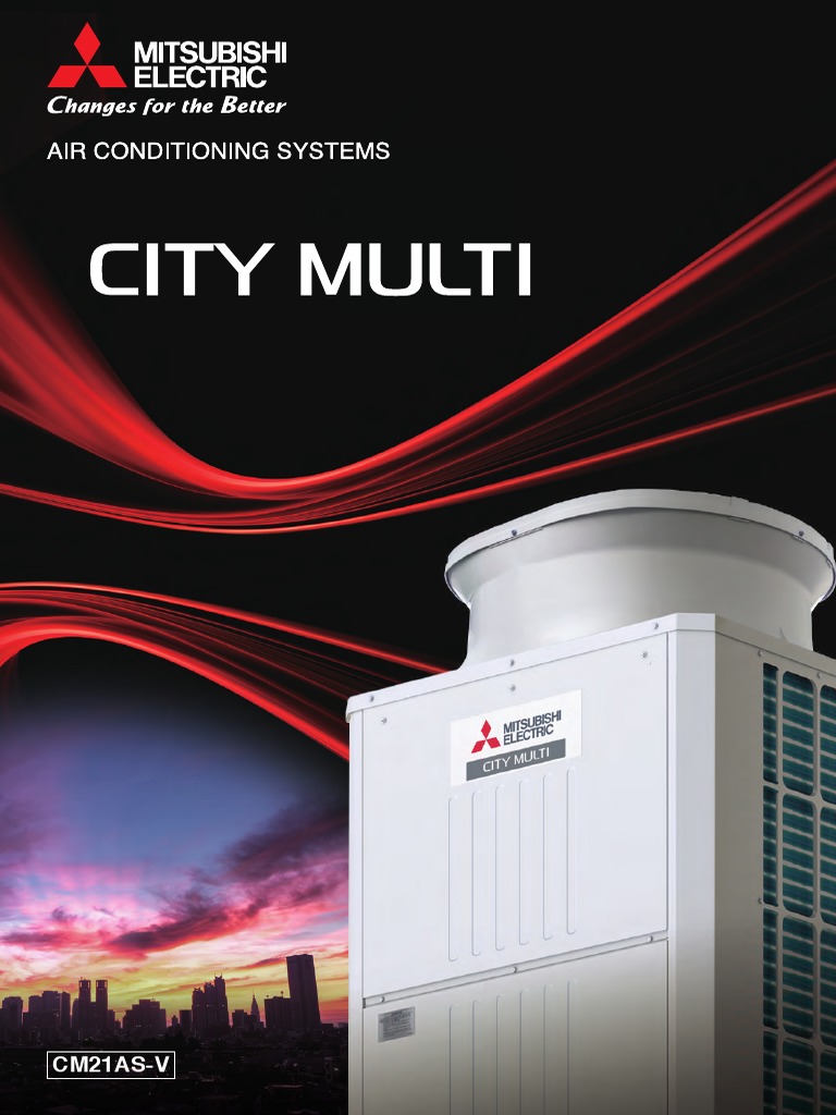City Multi Catalogue Sep 2021 | PDF | Air Conditioning | Evaporation