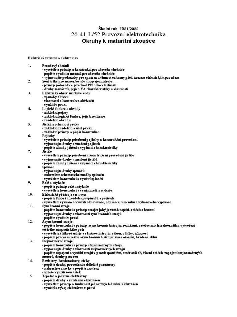 Okruhy MZ-PE 2022 | PDF