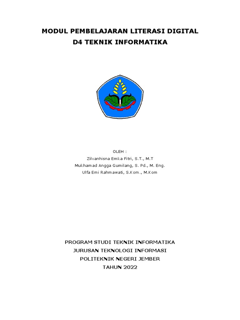 Modul Literasi Digital | PDF