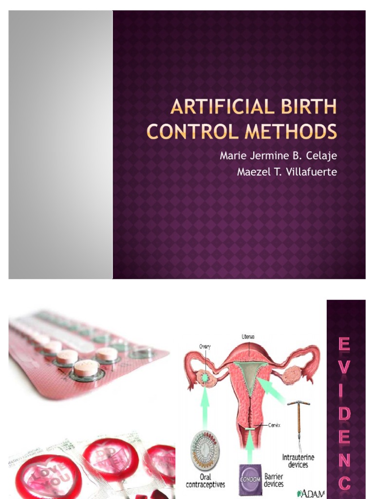 Artificial Birth Control Methods[1] | Birth Control | Sexual Intercourse