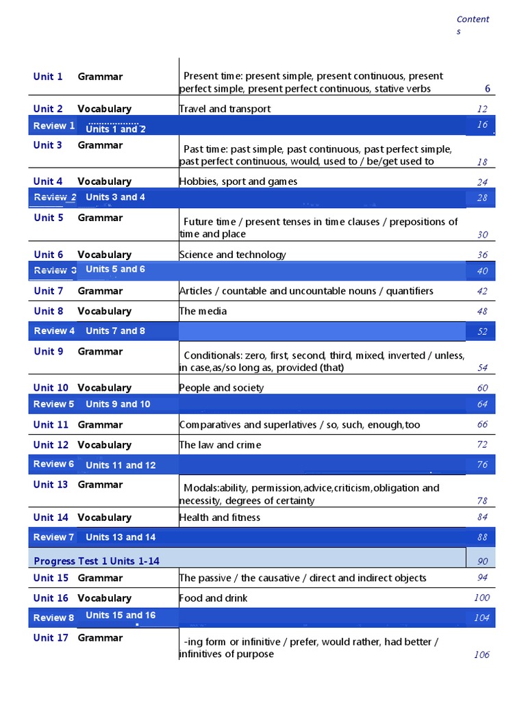 Destination B2 Grammar and Vocabulary With Answer Key - Pages | PDF ...