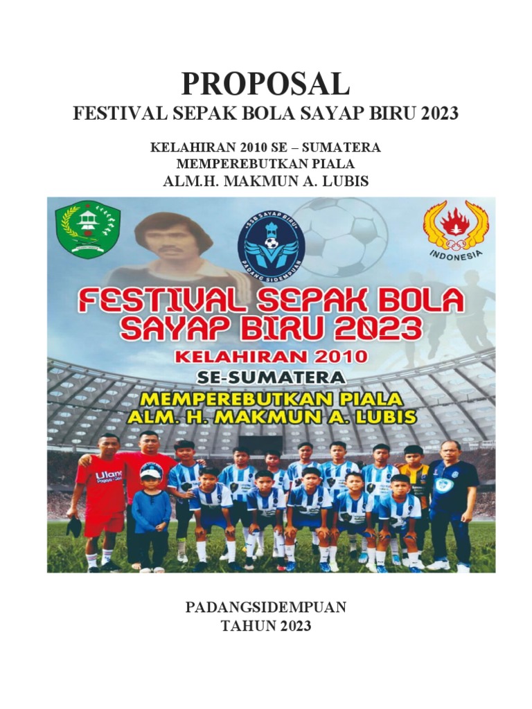 Proposal Sayap Biru 2023 | PDF