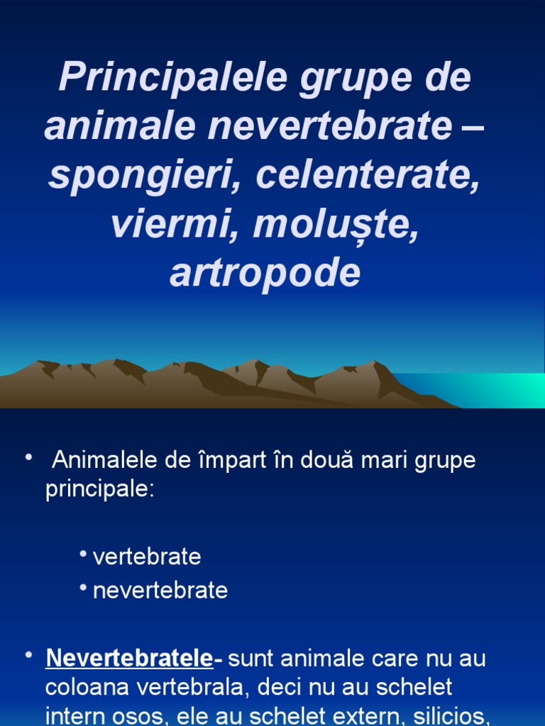 2.animale Nevertebrate | PDF