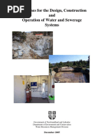 Ontario Drinking Water Design Guidelines | PDF | Drinking Water
