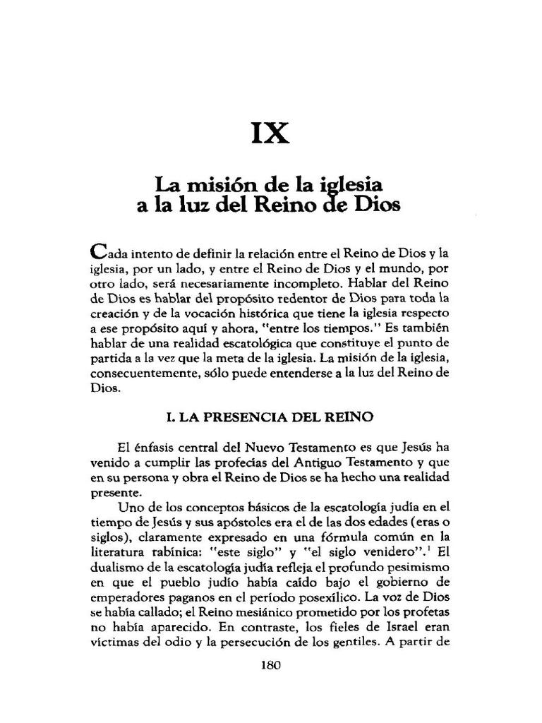 Capitulo IX. Mision Integral - Rene Padilla | PDF