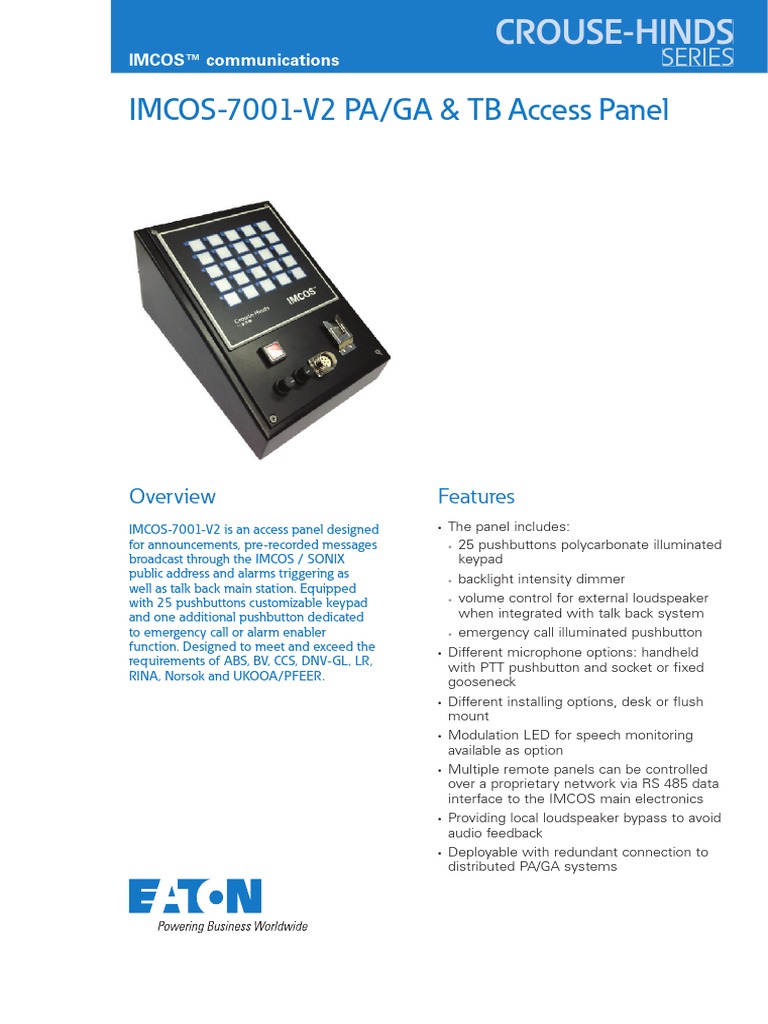 Imcos 7001 V2 | PDF | Electrical Engineering | Computing