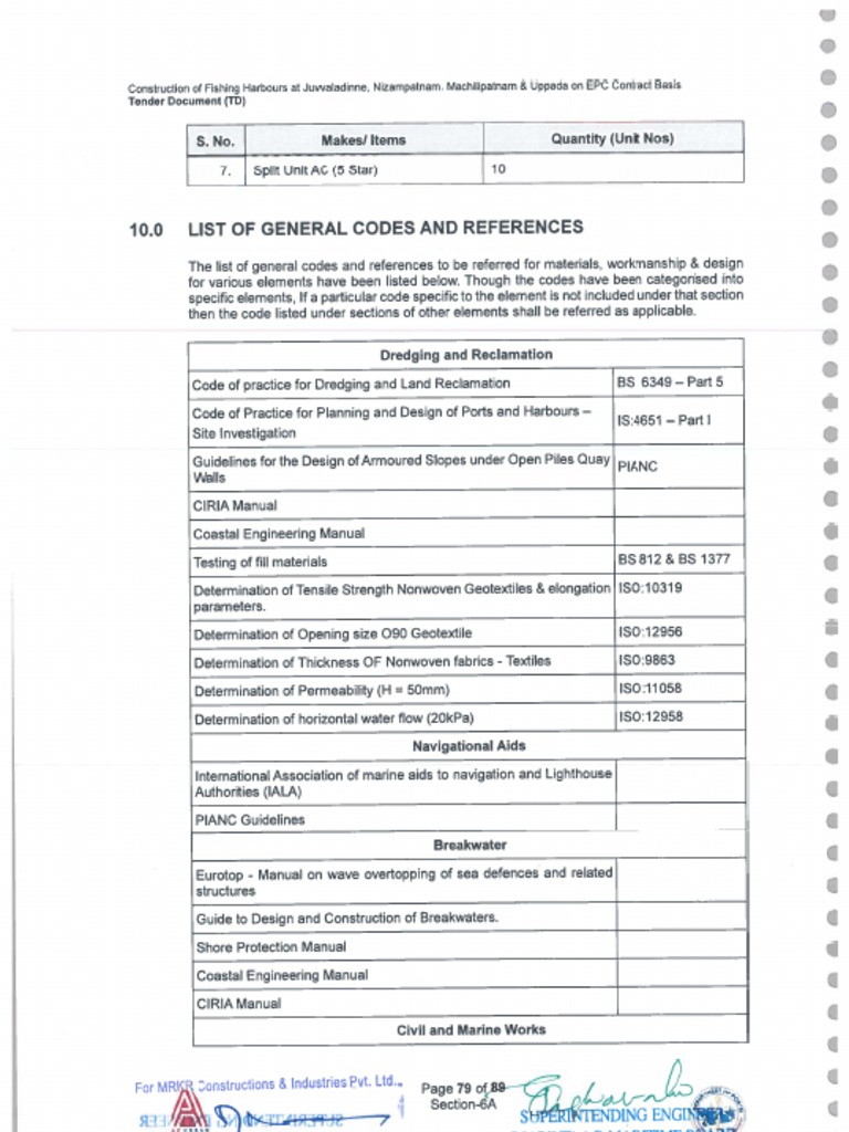 General Codes and Guides For Marine Works | PDF
