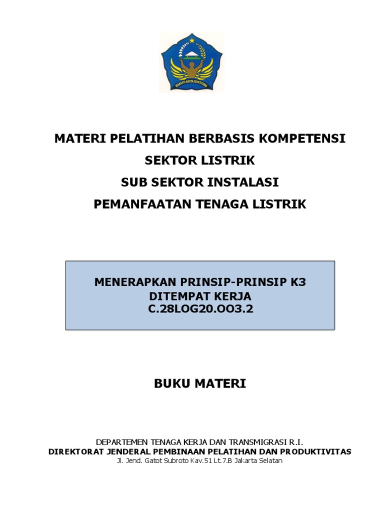 Menerapkan Prinsip-prinsip K3 Melalui Penggunaan Alat Pelindung Diri ...