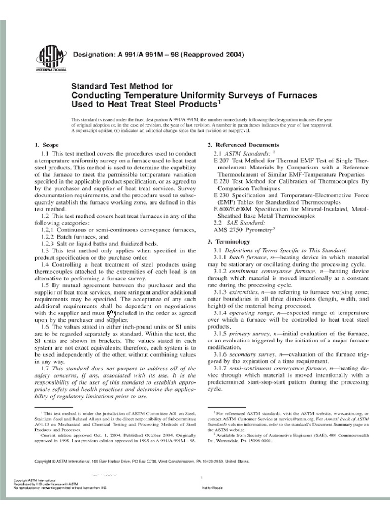 Astm A 991 | PDF