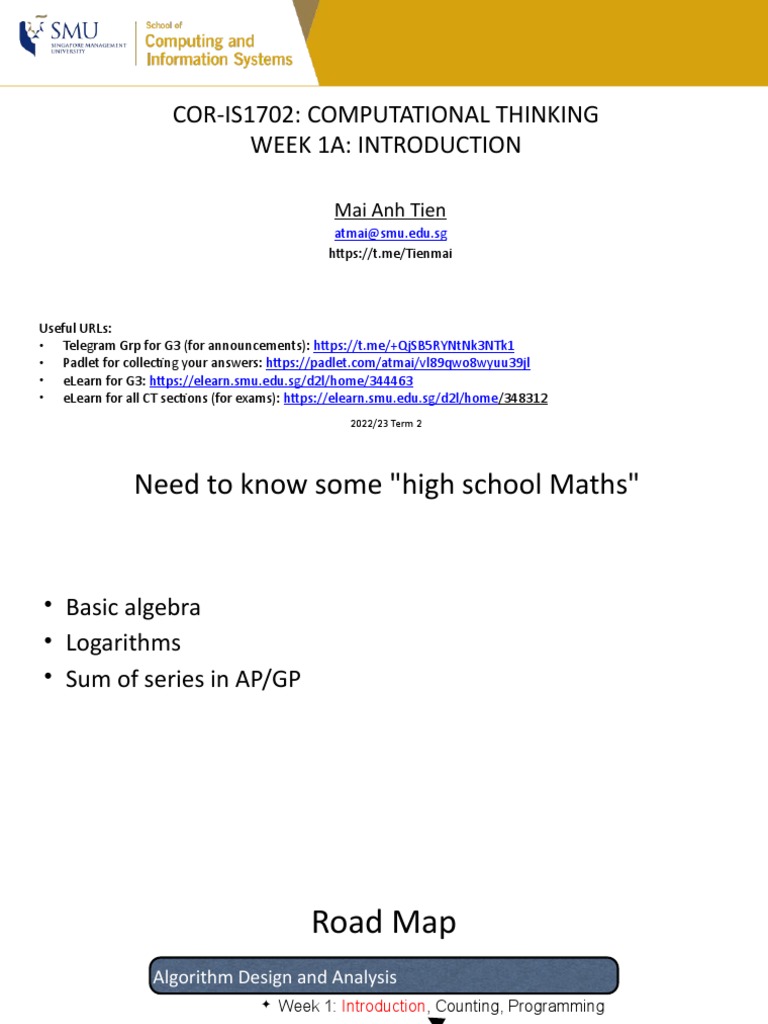 01a Introduction Pdf Algorithms Computational Complexity Theory 