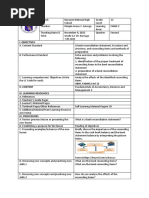 Lesson Plan in FABM2 | PDF | Learning | Change