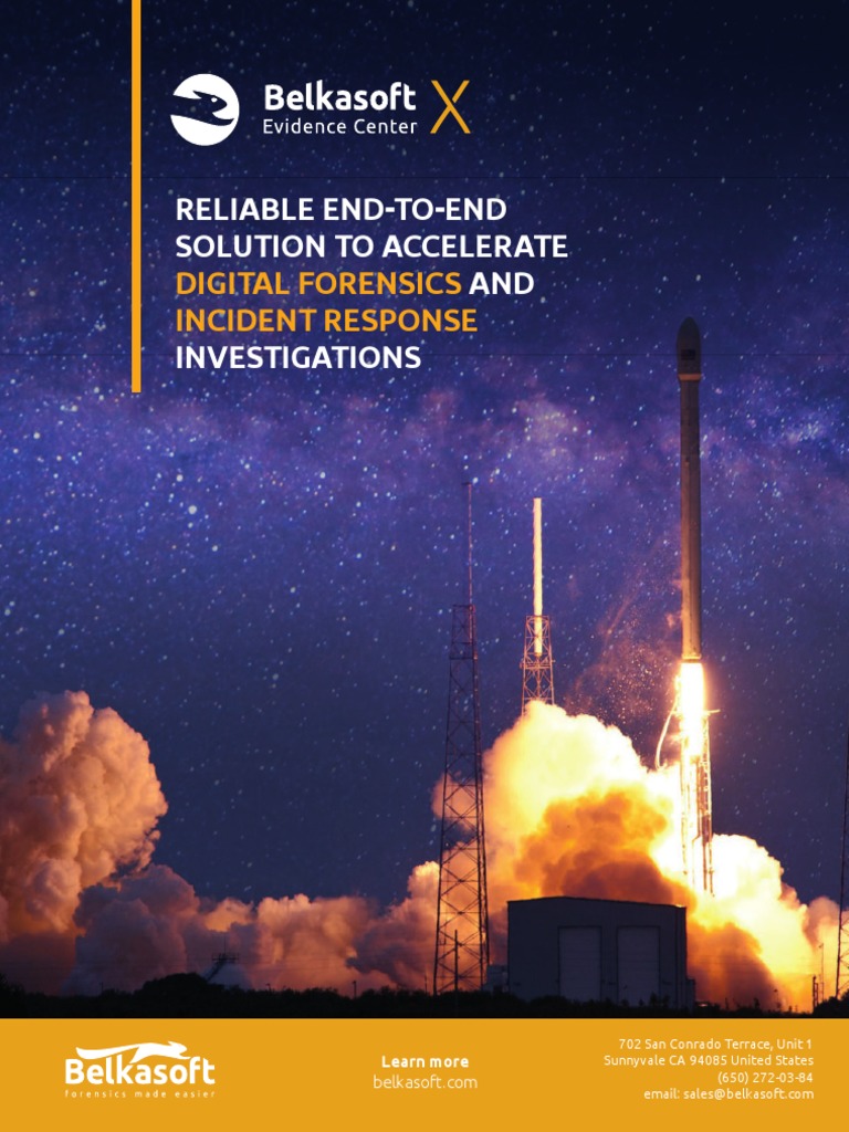 Belkasoft Evidence Center X | PDF