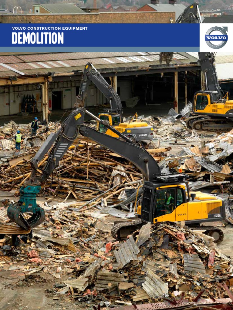 Volvo Demolition | PDF | Loader (Equipment) | Demolition