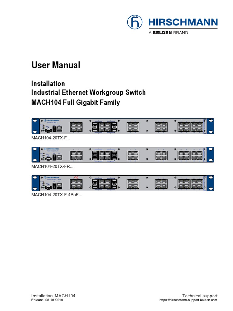 Mach104 User Manual | PDF | Electromagnetic Interference | Power Supply