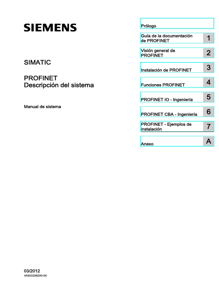 Profinet System Description Es ES Es ES | PDF