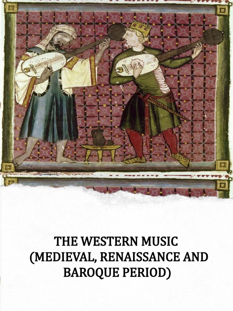 MUsic PPT Les 1 Medieval | PDF | Baroque Music | Performing Arts
