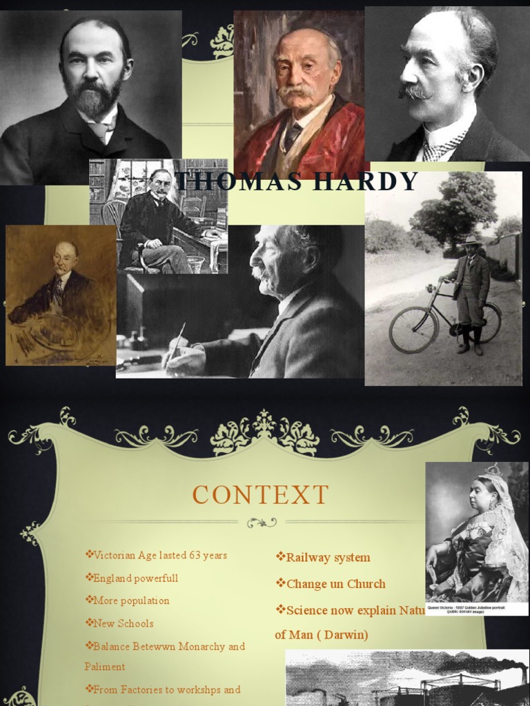 Thomas Hardy: Life and Literary Impact | PDF | Thomas Hardy | Tess Of ...