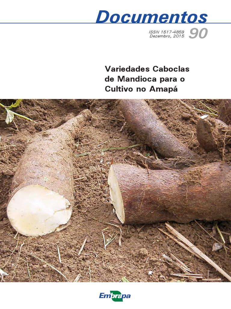 Doc-90 Variedades Mandioca v3 | PDF | Agricultura | Brasil Doc-90 Variedades Mandioca v3 | PDF | Agricultura | Brasil