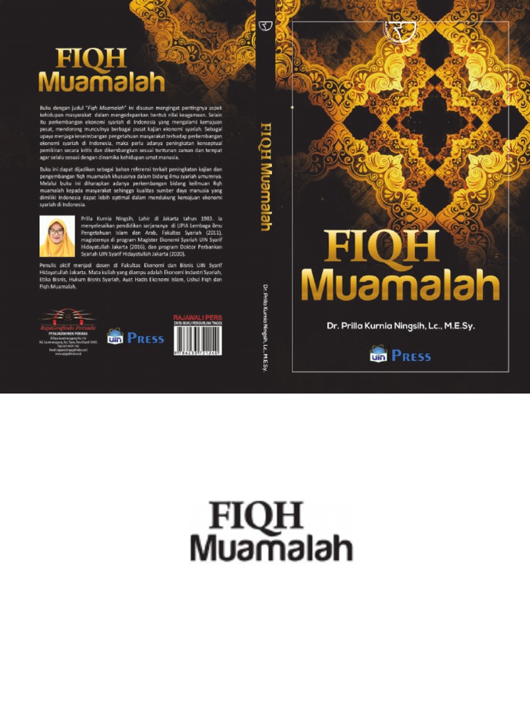 Editor - Buku Referensi - Fiqh Muamalah | PDF