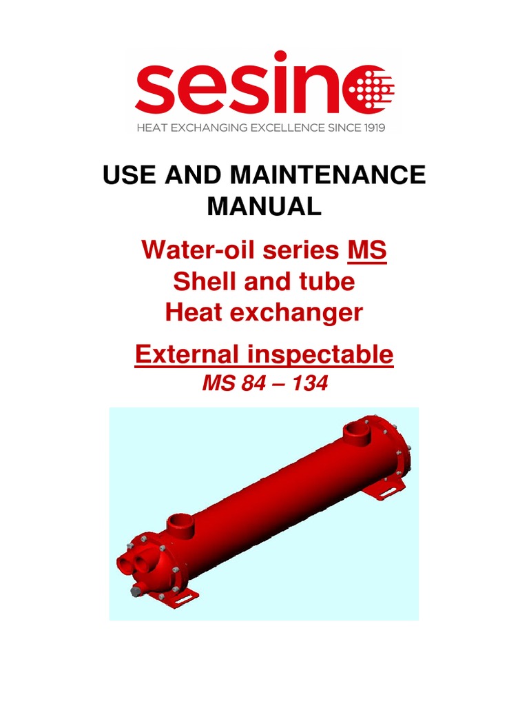 MuM WATER SIDE INSPECTABLE-1 | PDF | Heat Exchanger | Flow Measurement
