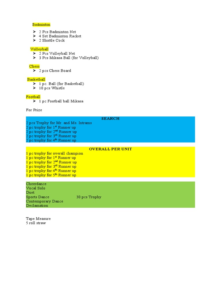 Request Materials | PDF