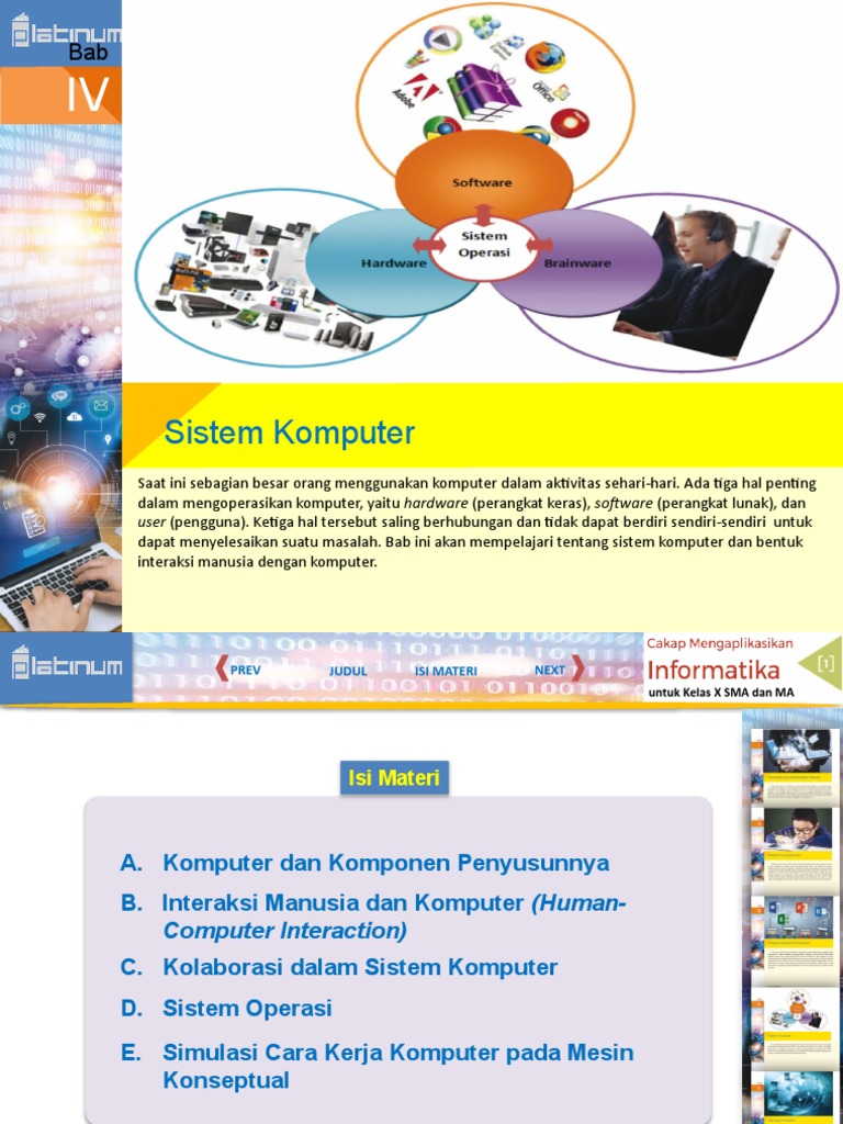Sistem Komputer untuk Kelas X SMA | PDF
