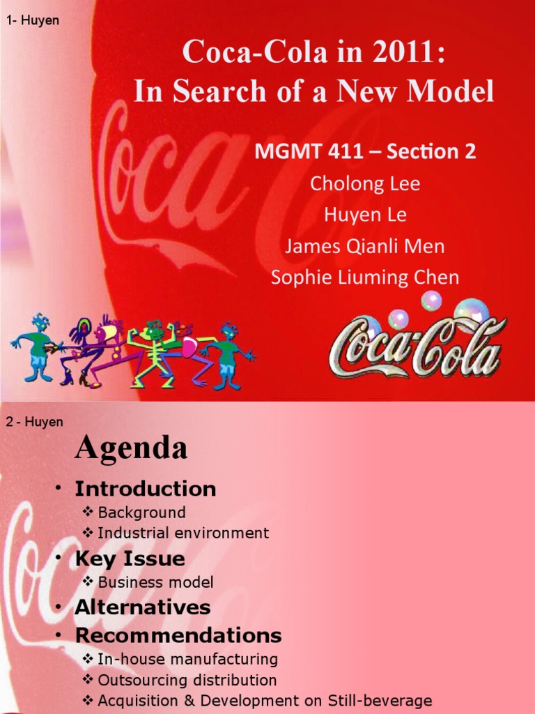 Coca-Cola's 2011 Business Model Review | PDF | Outsourcing | Coca Cola
