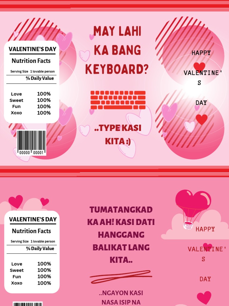 Pick Up Line Chip Bags | PDF | Nutrition | Diet & Nutrition