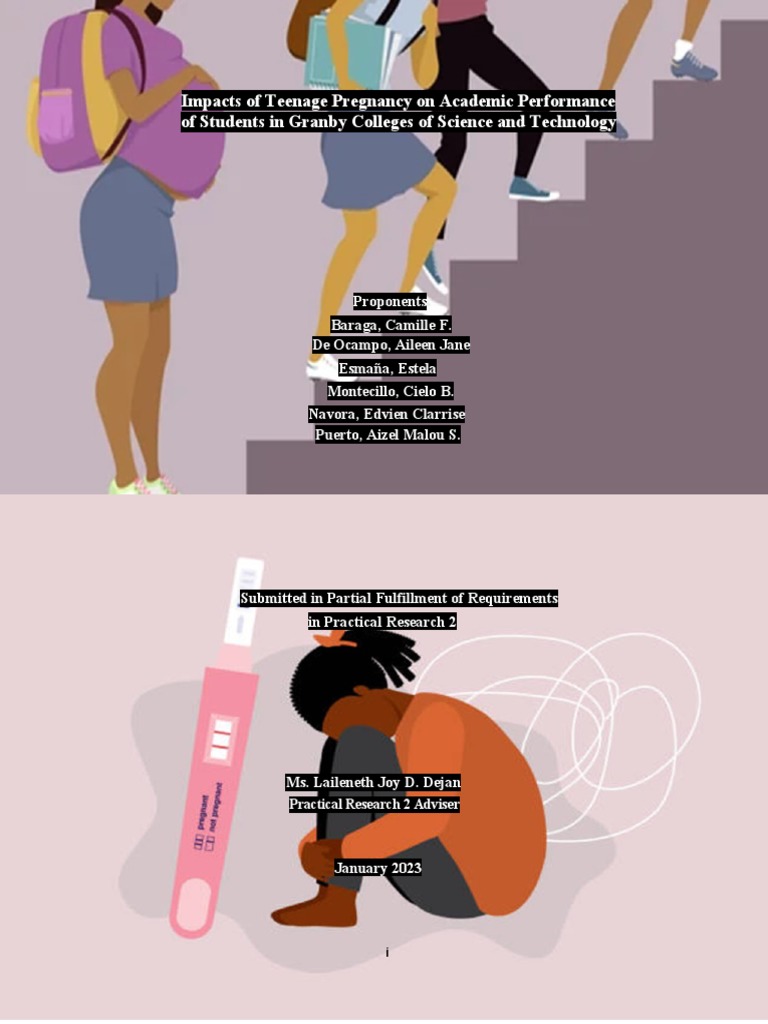 Teenage Pregnancy's Impact on Education | PDF | Teenage Pregnancy