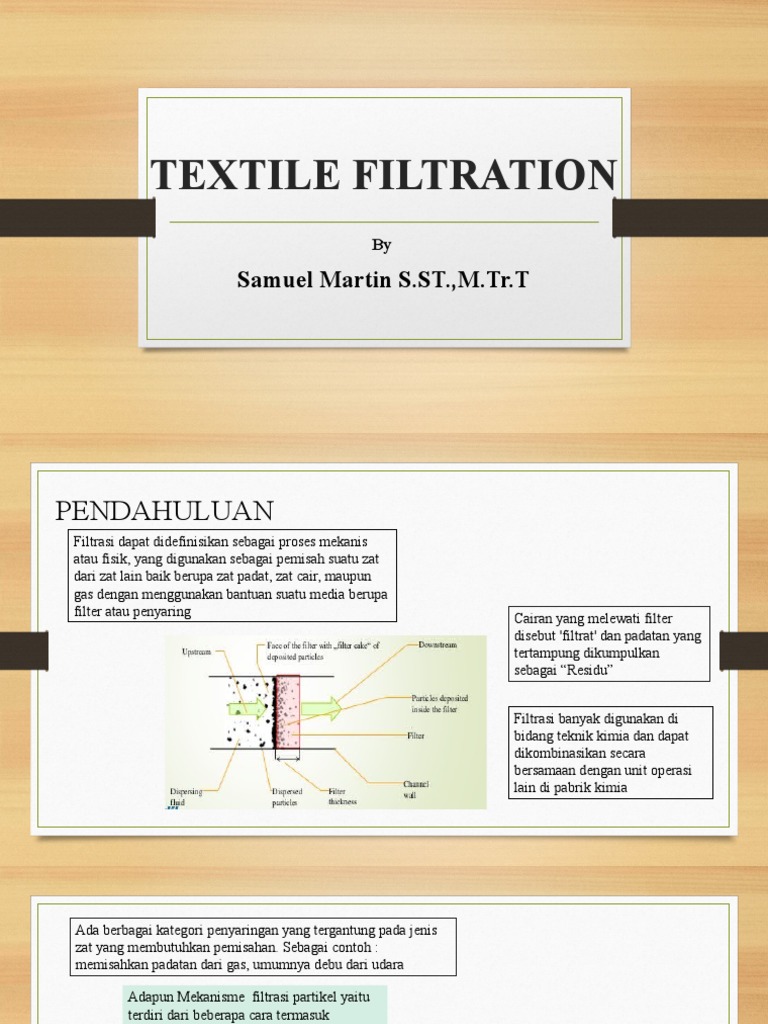 Textile Filtration | PDF