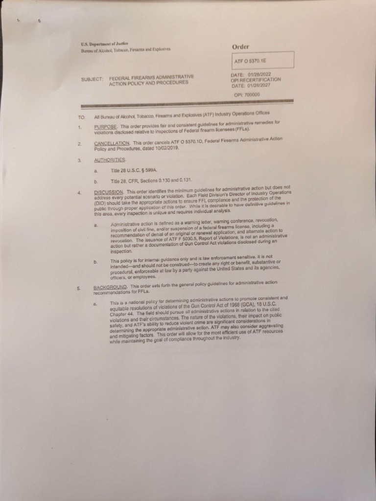 New ATF Leaks | PDF