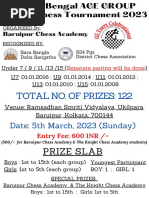 CFSL Chess Calendar 2023 | PDF | Chess | Gaming