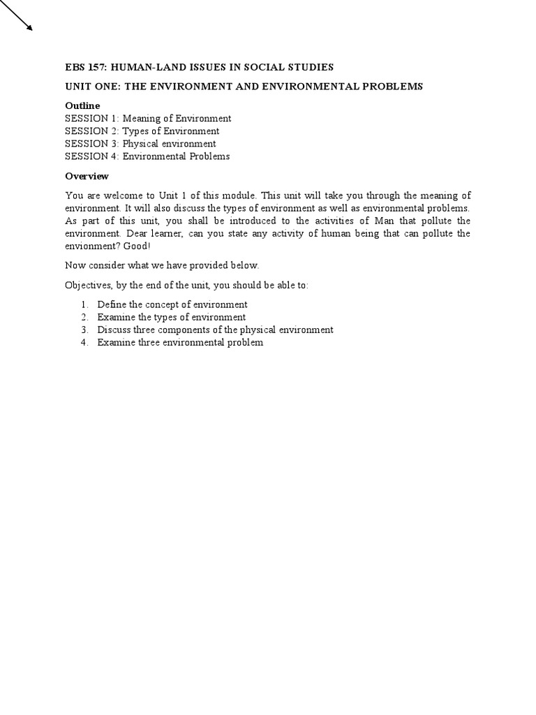 Human Land Issue Unit 1 To Unit 4 | PDF | Solar System | Planets