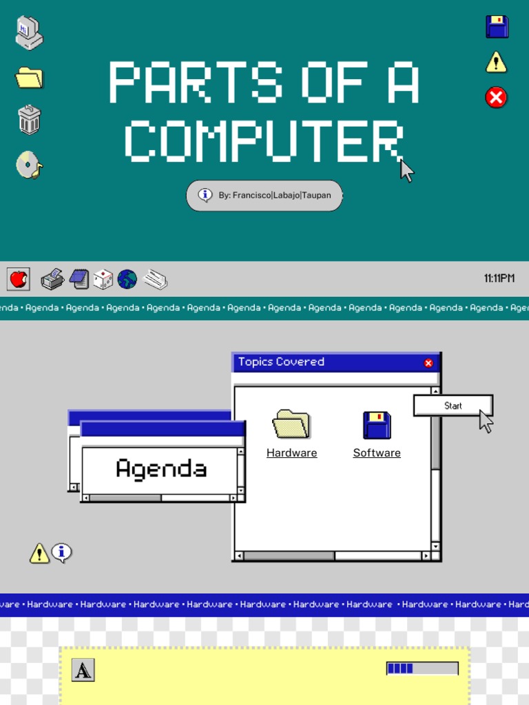 Parts of A Computer | PDF | Random Access Memory | Computer Hardware