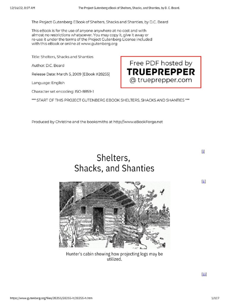 Shelters Shacks and Shanties2354 | PDF | Trees