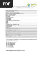 Escala Catatonía BFCRS Completa Con Puntajes | PDF | Sicología ...