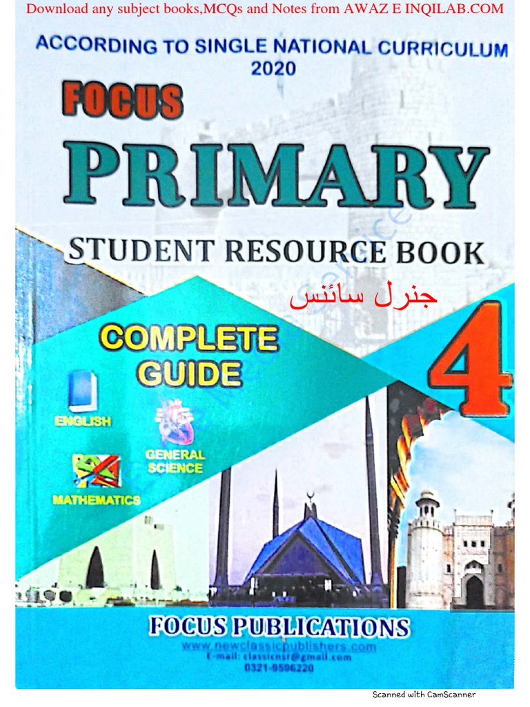 Science 4th Class 2022 Quide KPK Textbooks | Download Free PDF ...