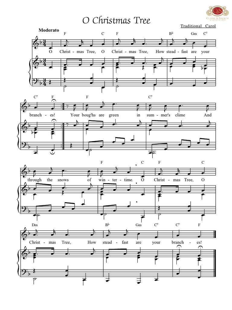 O Tanenbaum Piano y Voz | PDF