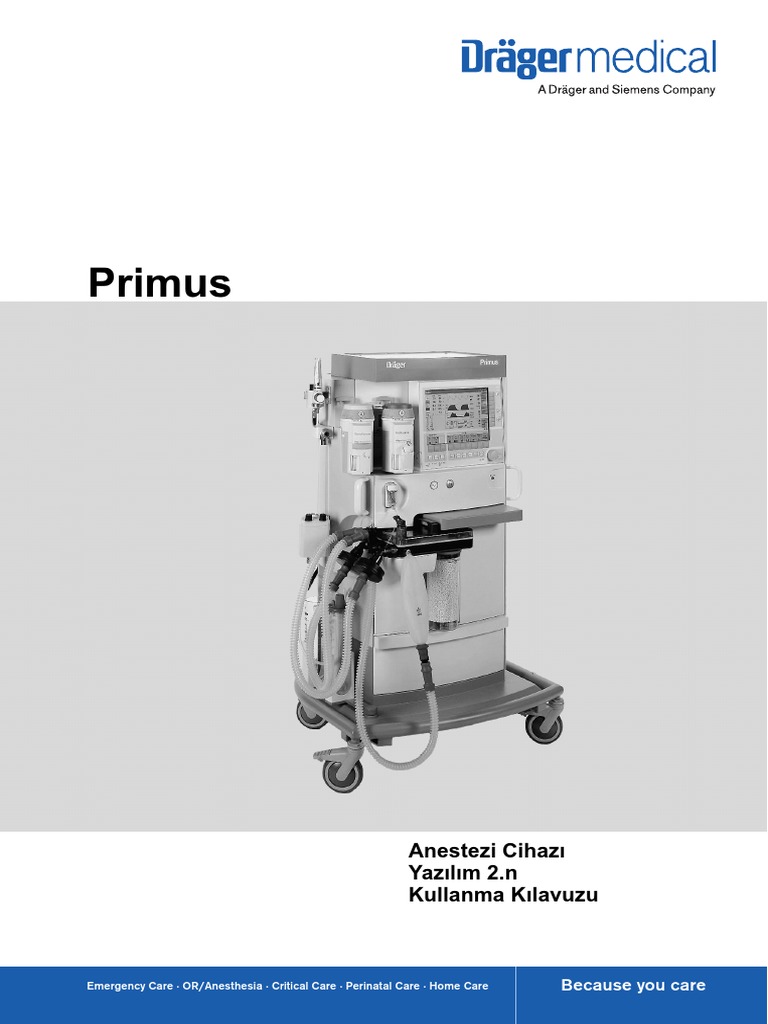 Anestezi Cihazı - Primus | PDF