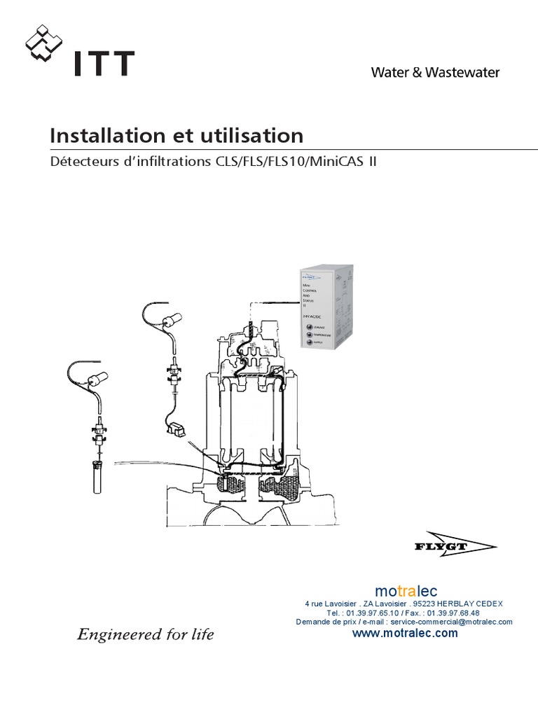 Flygt CLS FLS FLS10 MINICAS 2 | PDF | Filtre (électronique ...