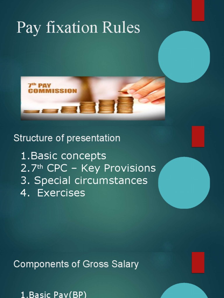 Class On Pay Fixation in 8th April. | PDF | Cost Of Living | Employee ...