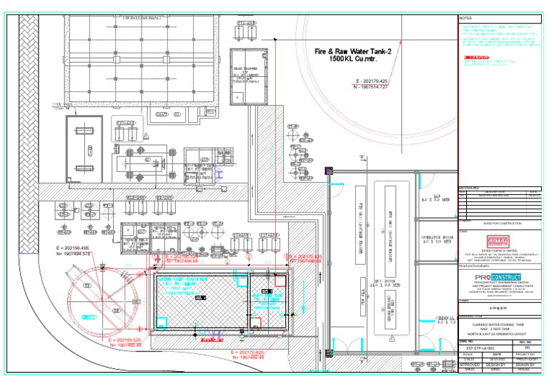 Master Plan - Clarifier Tank-Layout1 | PDF