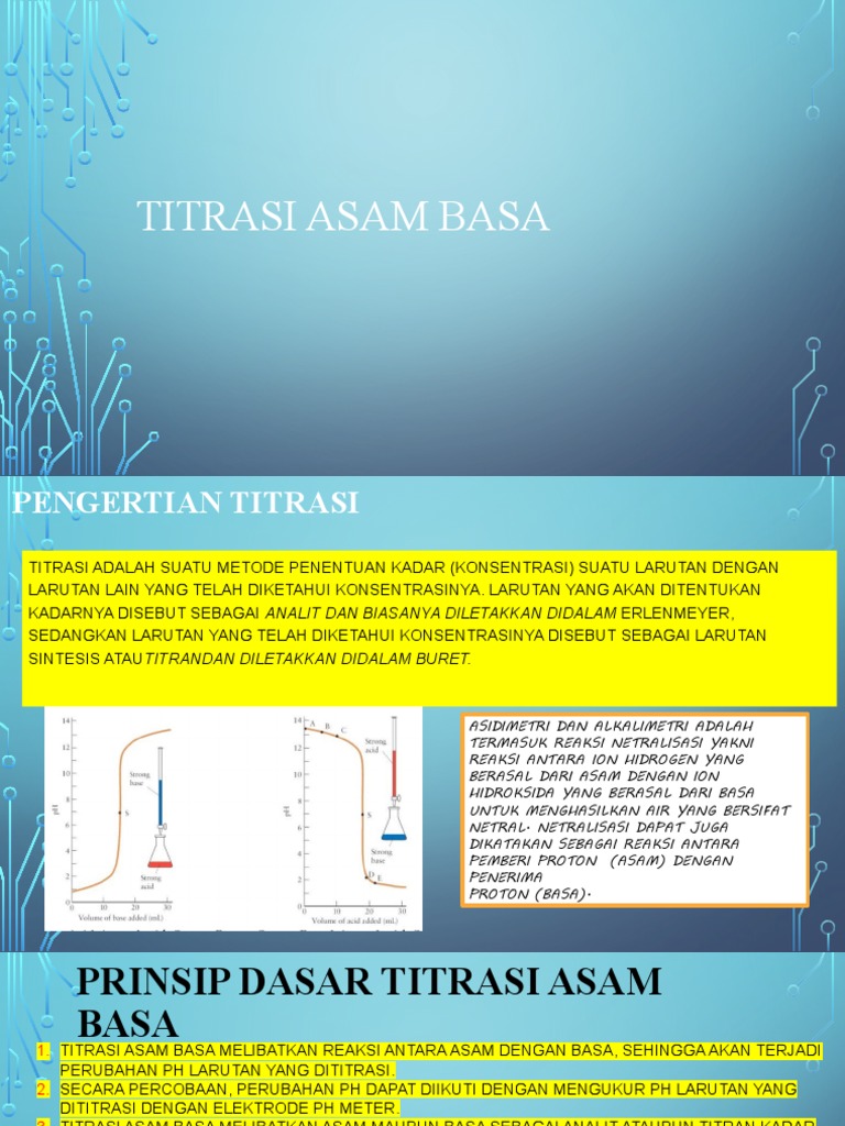 Titrasi Asam Basa | PDF